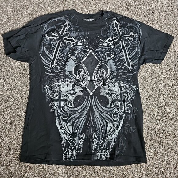 Apostasy | Shirts | Apostasy Y2k Blackgray Short Sleeve Size Large ...